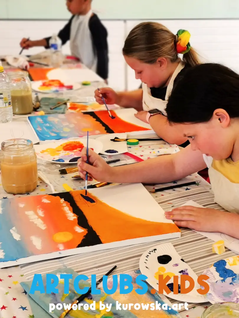 Art Classes for Kids: Acrylic Painting, Drawing and Watercolour