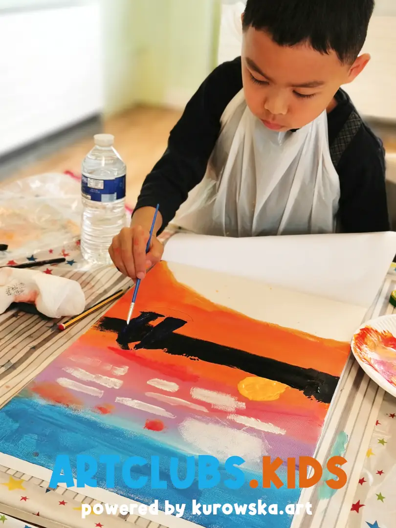 Art Classes for Kids: Acrylic Painting, Drawing and Watercolour