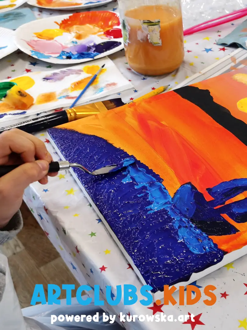 Art Classes for Kids: Acrylic Painting, Drawing and Watercolour
