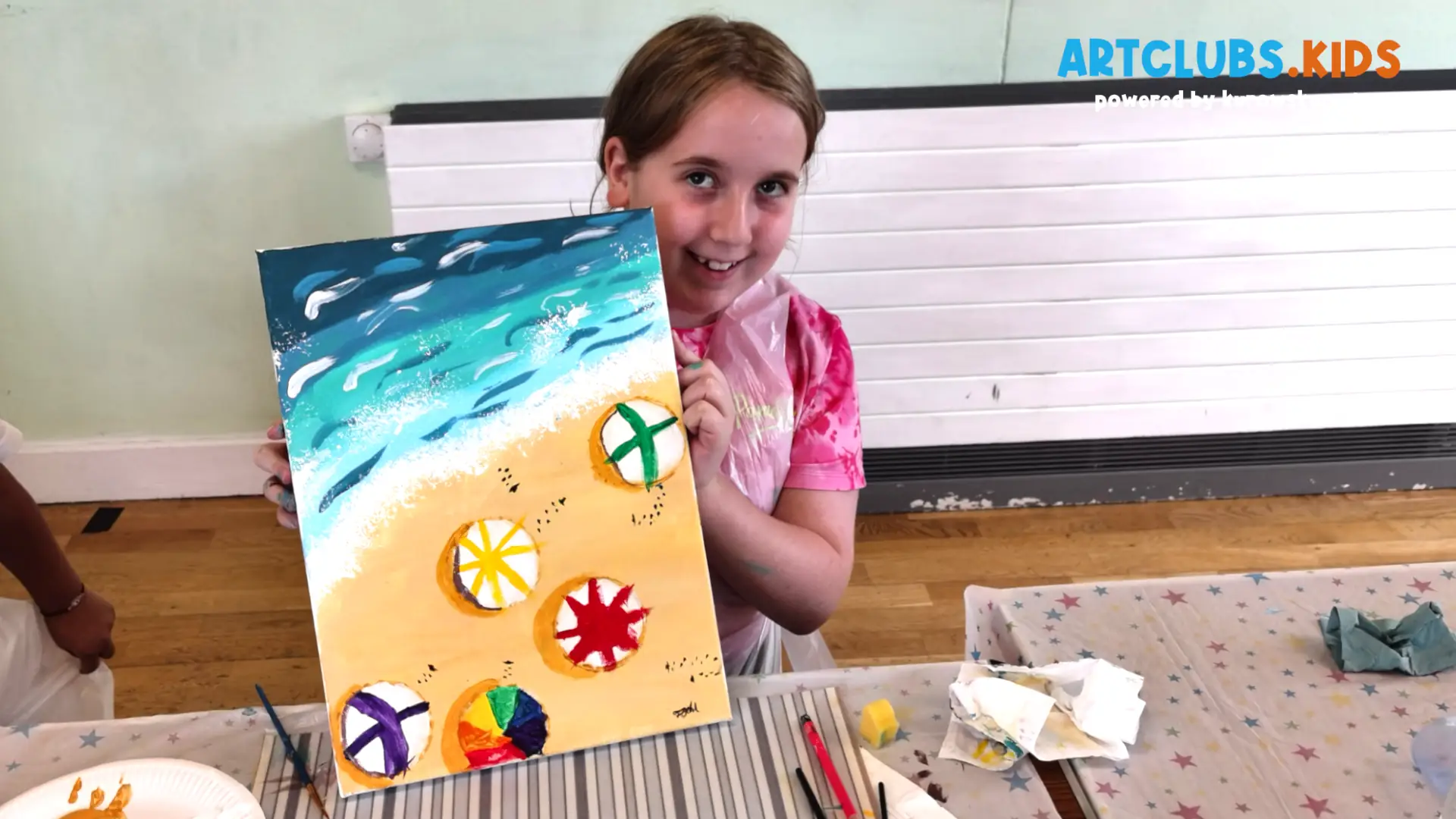 Beachside Paradise - Art Classes for Kids in Sutton Coldfield