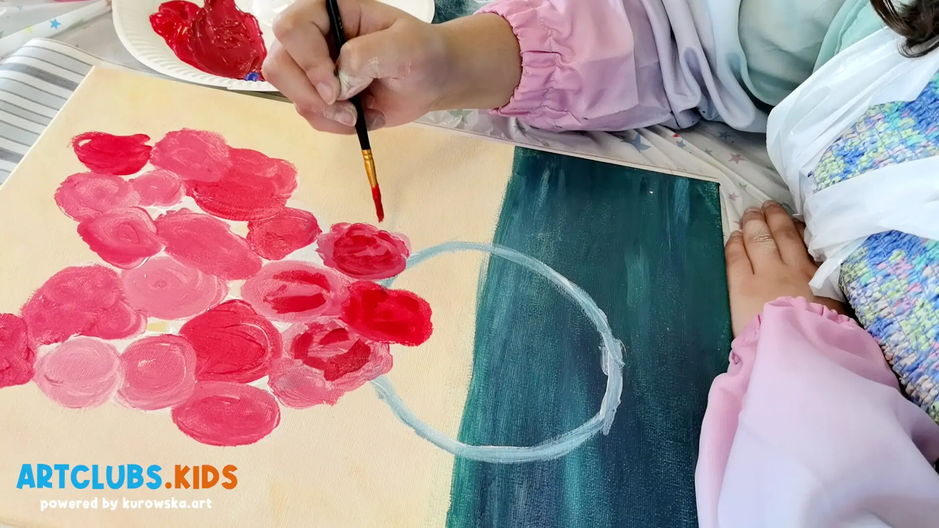 Bouquet of Roses - Art Classes for Kids in Sutton Coldfield