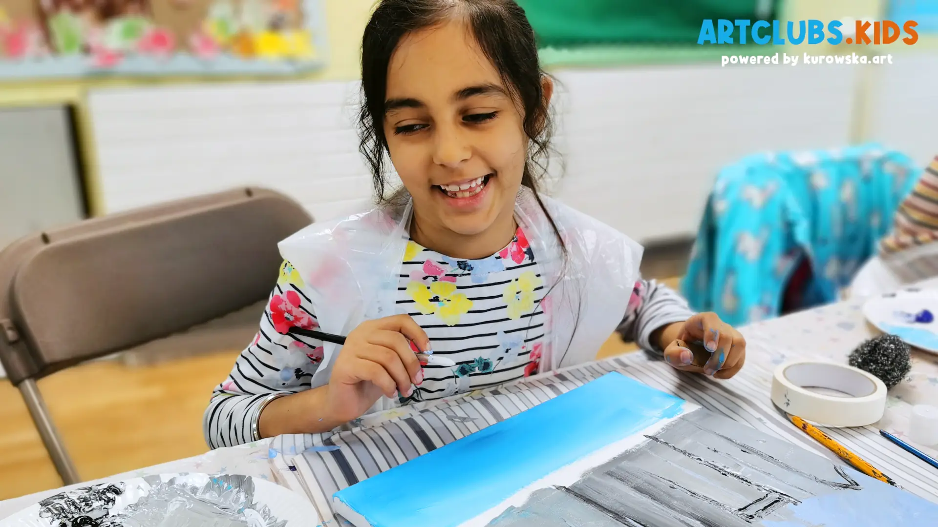 Evening Reflections - Art Classes for Kids in Sutton Coldfield