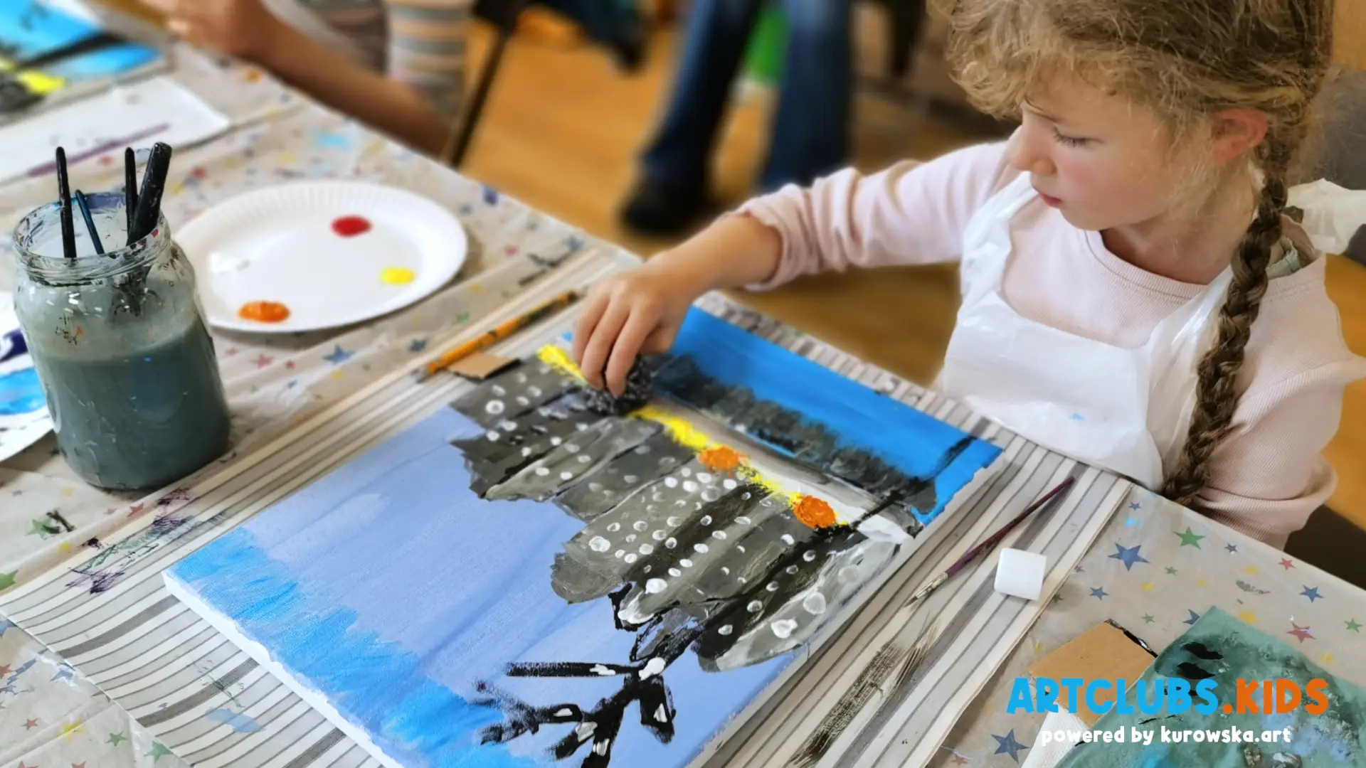 Evening Reflections - Art Classes for Kids in Sutton Coldfield