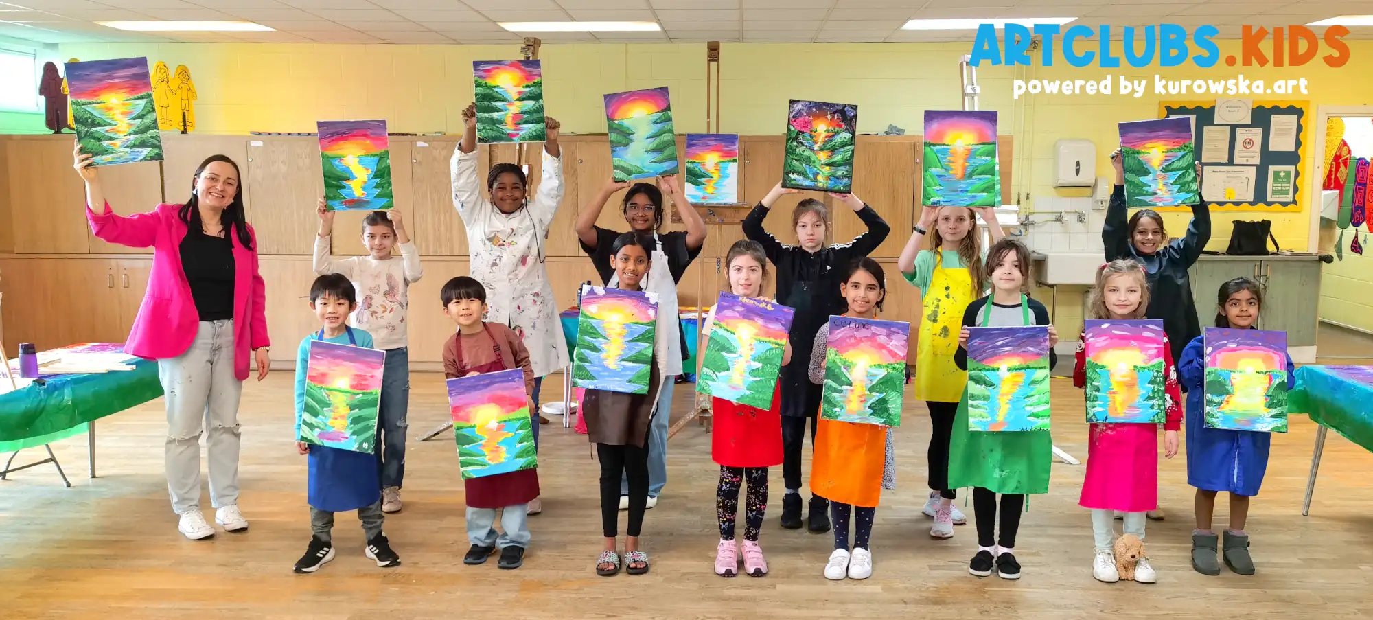 Art Classes for Kids - Acrylic Painting, Drawing and Watercolour
