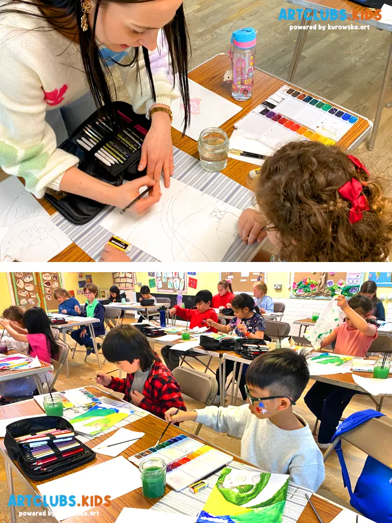 Drawing and Watercolour Art Classes for Kids in Sutton Coldfield